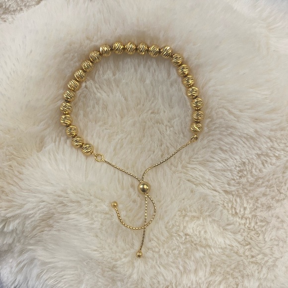 Milor | Jewelry | Gold Ball Bolo Bracelet | Poshmark